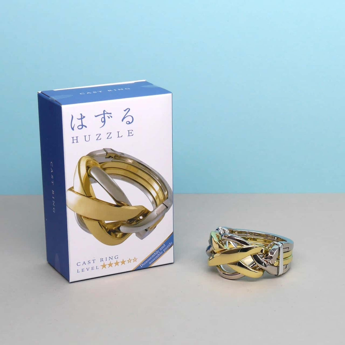 HUZZLE CAST RING - elegant puzzle – ROMBOL