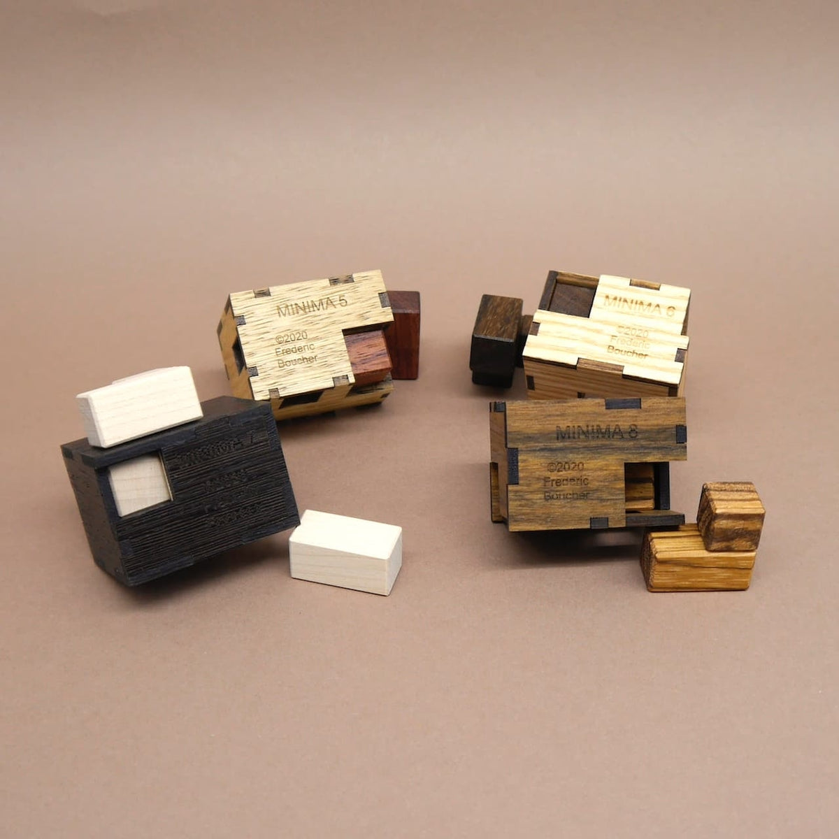 MINIMA SET 5-8 - tolles Packing-Puzzle-Set – ROMBOL