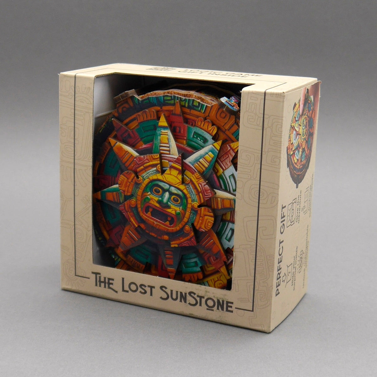 THE LOST SUNSTONE - great puzzle box – ROMBOL